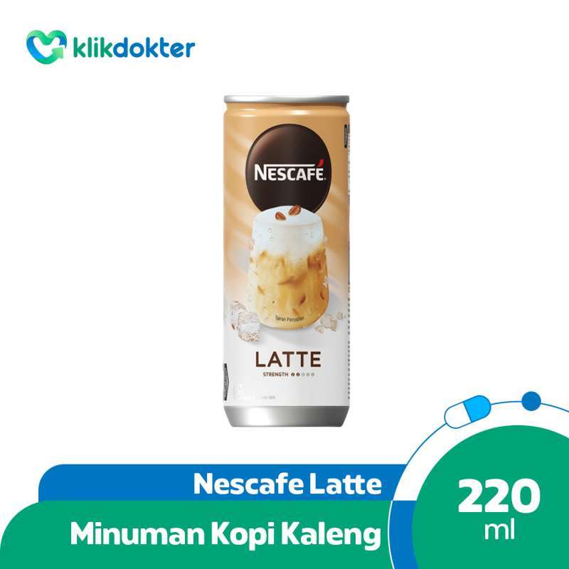 Jual Nescafe Latte Minuman Kopi Kaleng 220ml Di Seller Klikdokter ...