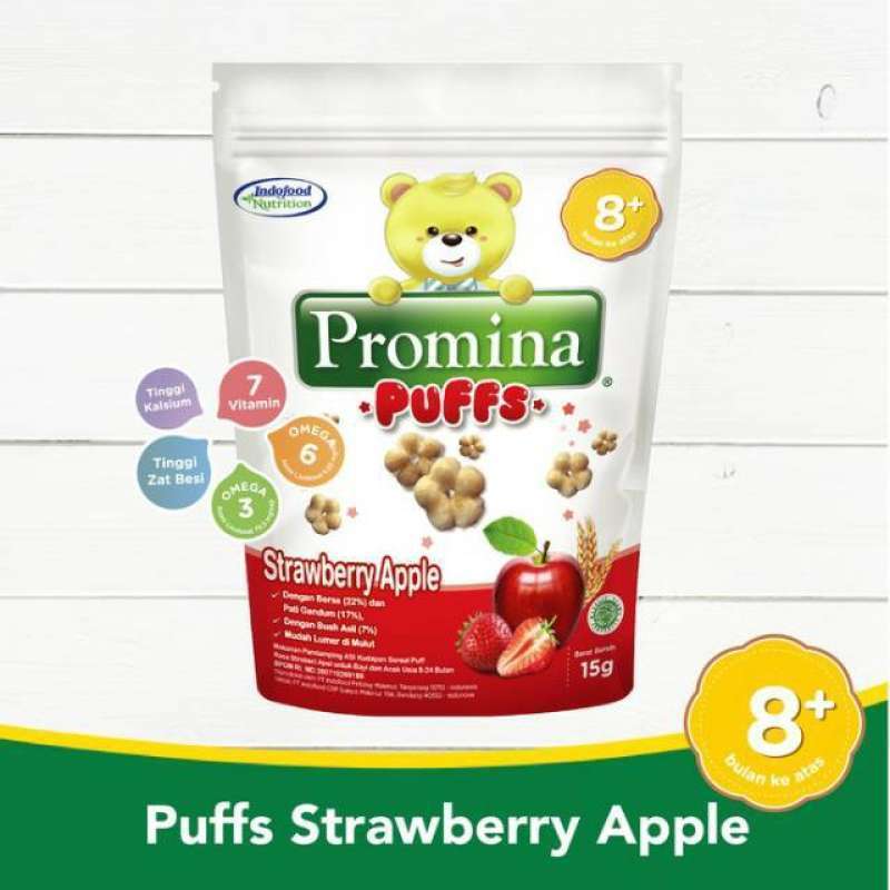 Jual Promina Puffs Strawberry Apple 15 G Di Seller Sony Mart Medan ...