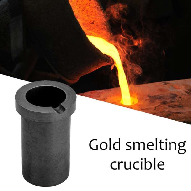 Jual Graphite Crucible 1kg 2kg Gold Melting Pot Metal Smelting Tool Di ...