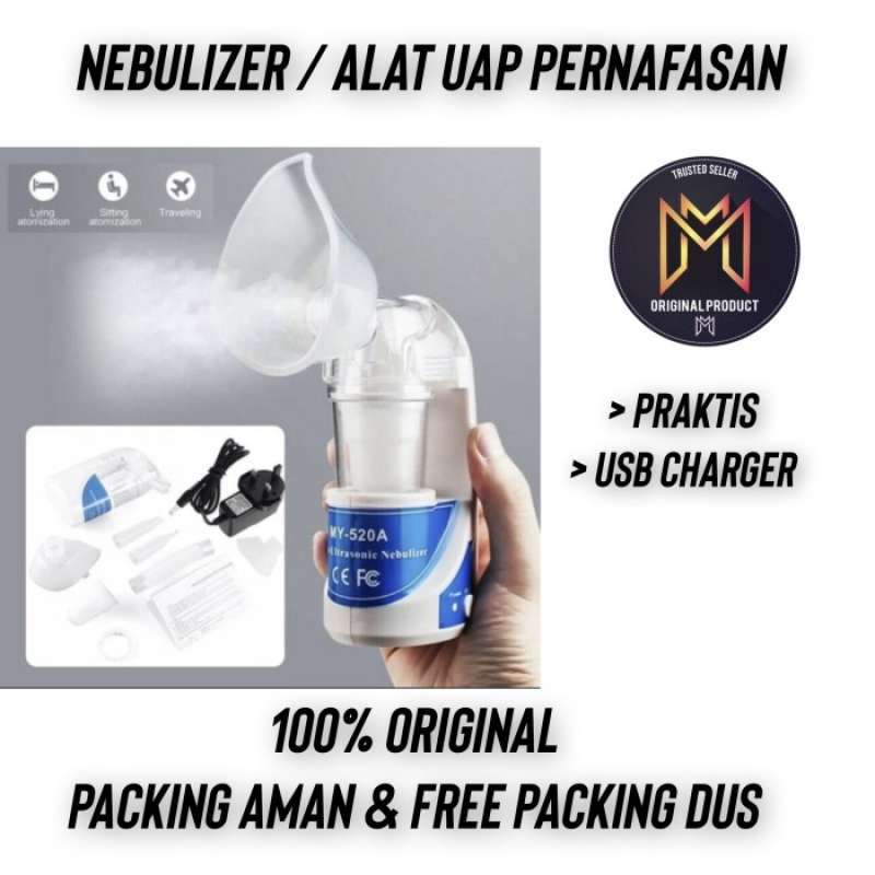 Jual Alat Terapi Uap Nebulizer Terapi Pernafasan Inhaler Dahak Pilek Batuk Di Seller Nur Nur ...
