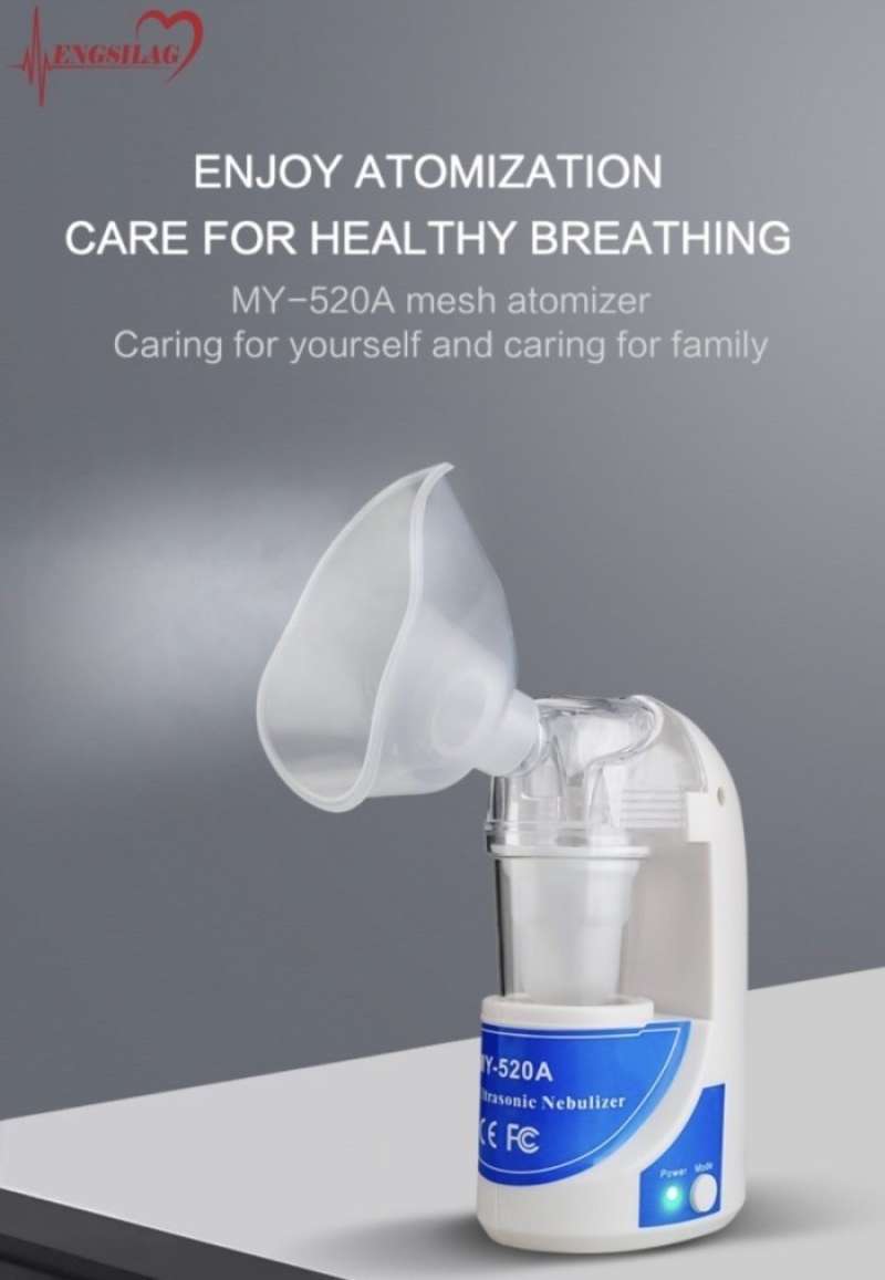 Jual Alat Terapi Uap Nebulizer Terapi Pernafasan Inhaler Dahak Pilek ...