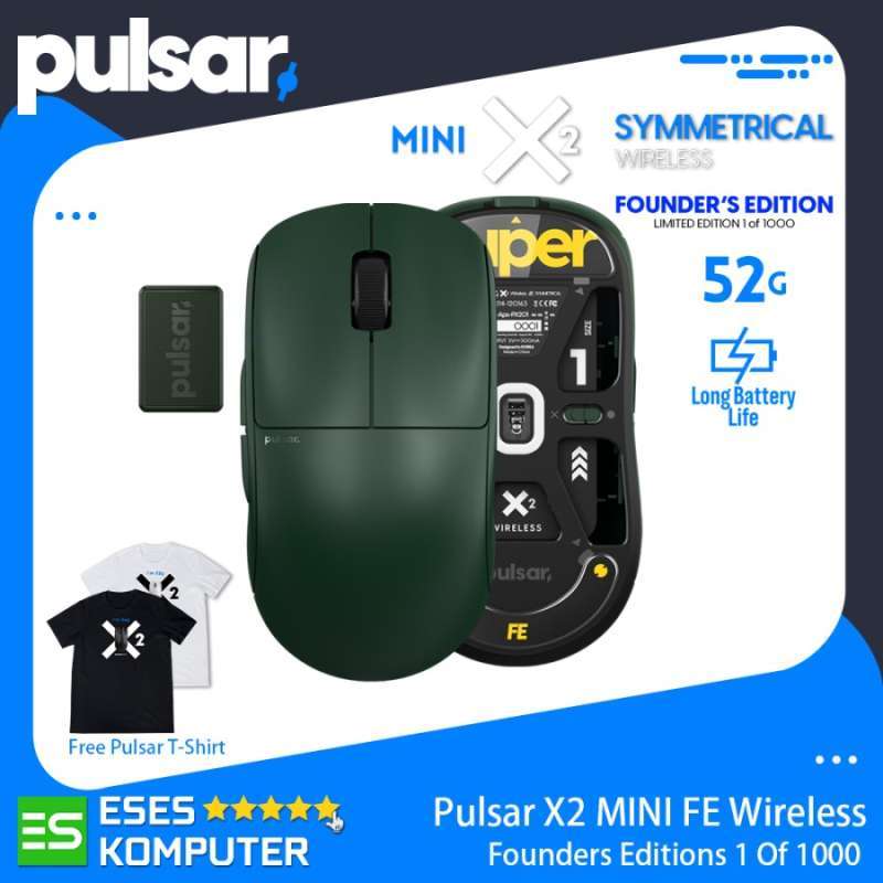 Jual Mouse Pulsar X2 Mini Wireless Fe Founders Edition | Mouse Gaming ...