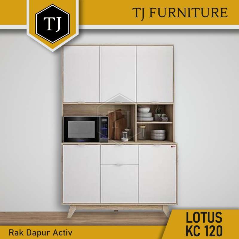 Jual Activ Kichen Cabinet Lotus Kc 120 Lemari Dapur / Rak Kabinet Dapur ...