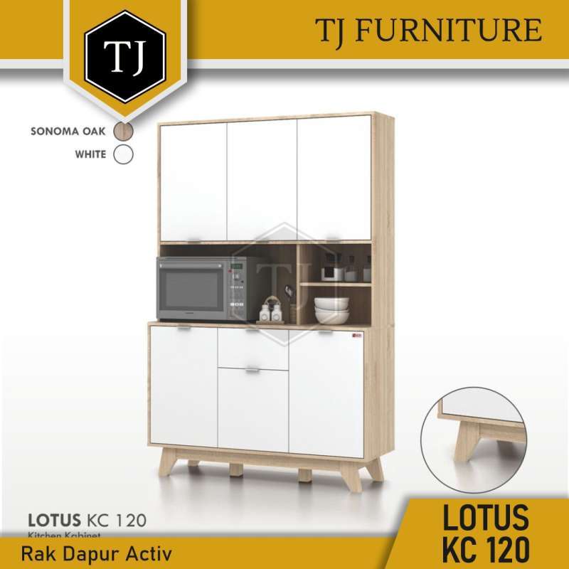 Jual Activ Kichen Cabinet Lotus Kc 120 Lemari Dapur / Rak Kabinet Dapur ...