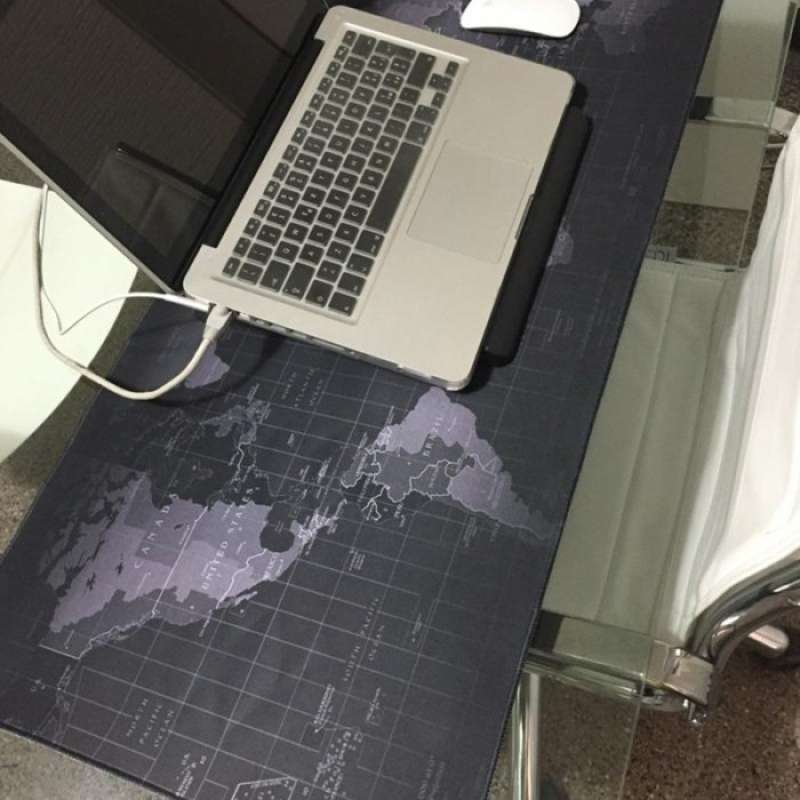Jual Taplak Meja Tatakan Mouse Pad Raksasa Matras Peta Dunia Ukuran ...