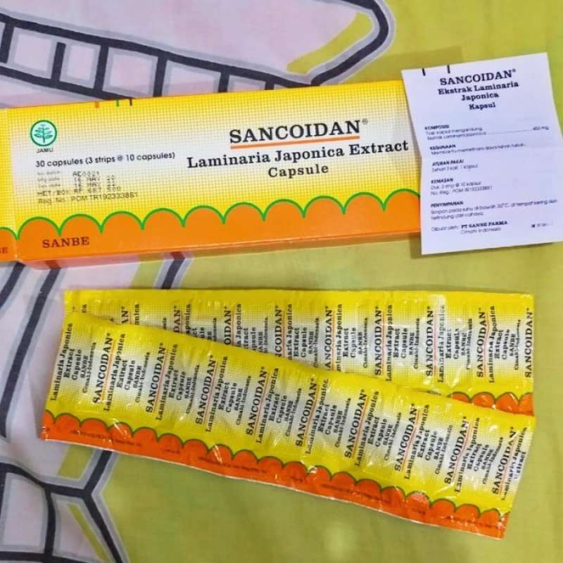 Jual Sancoidan 10 Kapsul Vitamin Daya Tahan Tubuh Di Seller Nur Nur ...