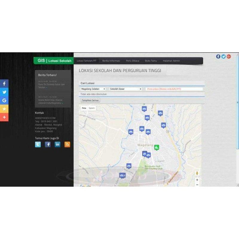 Jual GIS APLIKASI LOKASI GOOGLE MAPS di Seller OMSID COMPUTER ...
