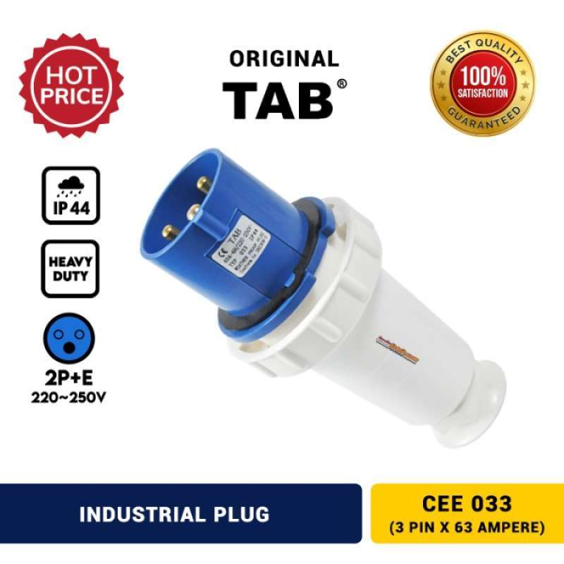 Promo Industrial Plug TAB CEE 033 untuk Genset Diskon 23% di Seller ...