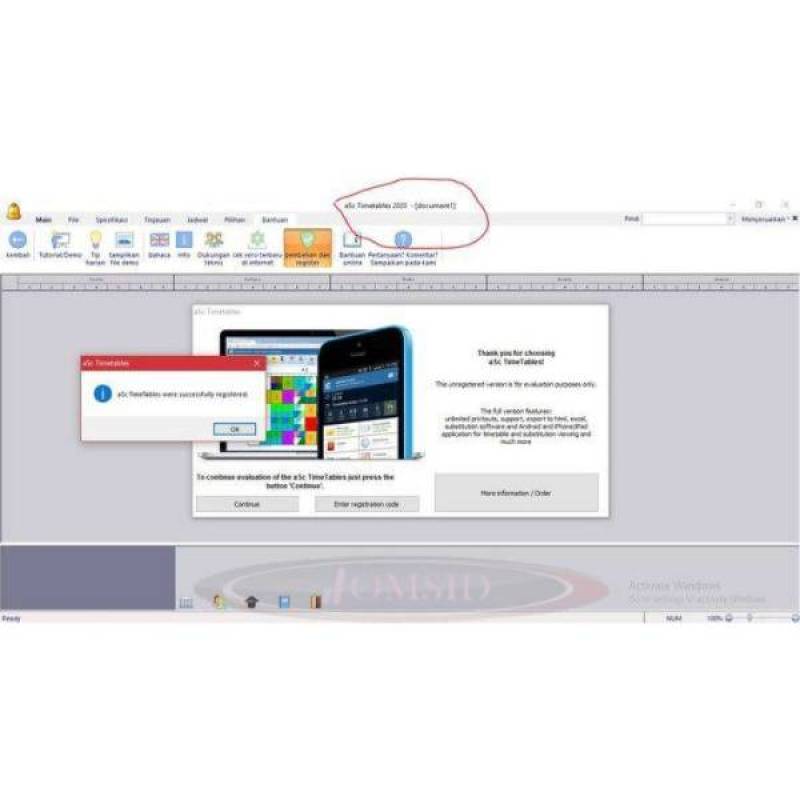 Jual Software asc timetables jadwal pelajaran sekolah Versi 2019 2020 ...