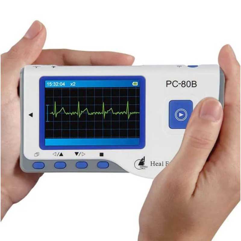 Jual Ecg Electrocardiogram Monitor Pc80b Healforce Ekg ...
