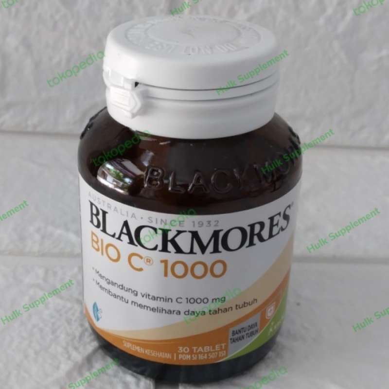 Jual Blackmores Bio C 1000 Mg 30 Caps Vitamin C Cold Relief Di Seller ...