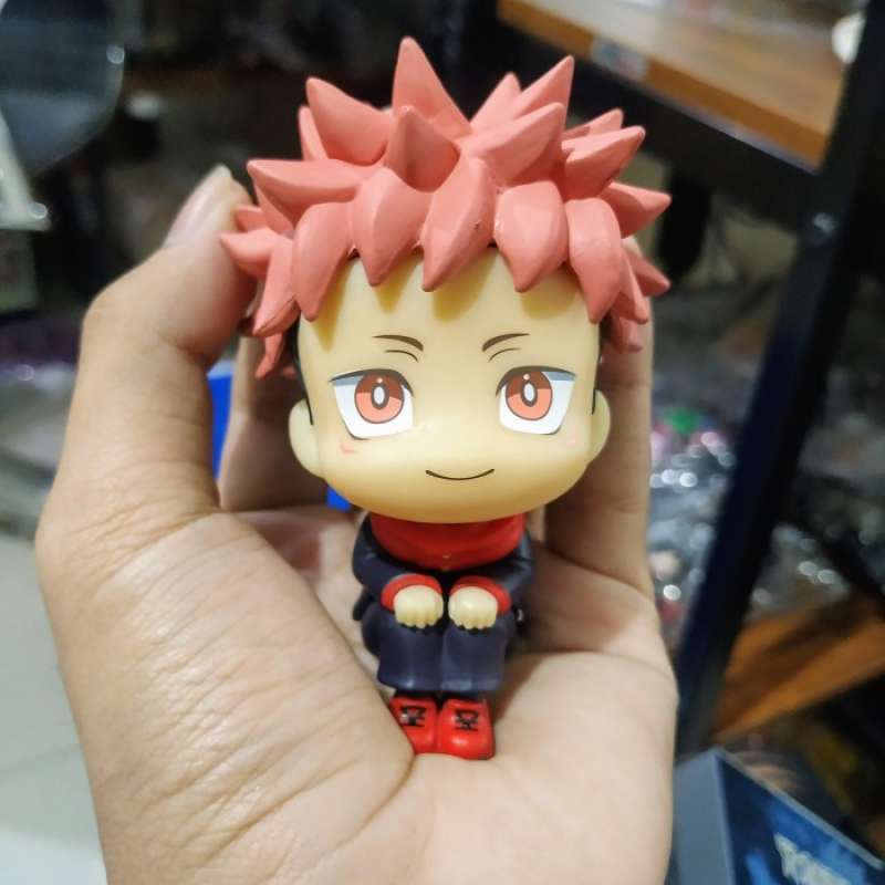 Promo Figure Jujutsu Kaisen Look Up Series Itadori Gojo Megumi Nobara Gojo Tutup Mata Diskon