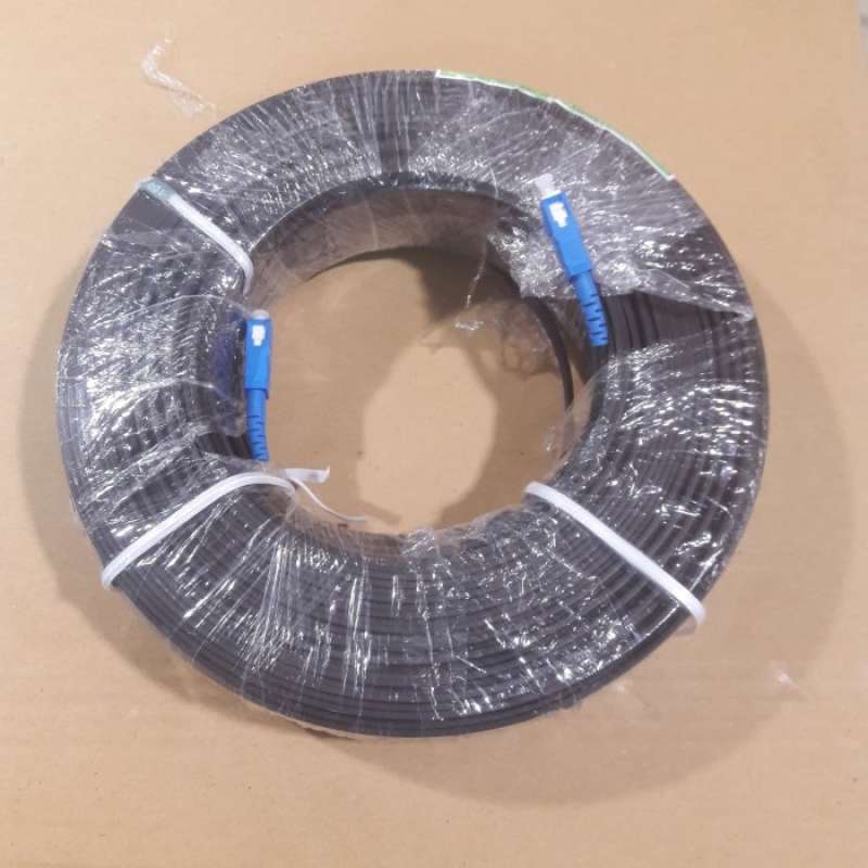 Promo drop cable FTTH / Pre Con SC upc 100 meter Diskon 23% di Seller ...