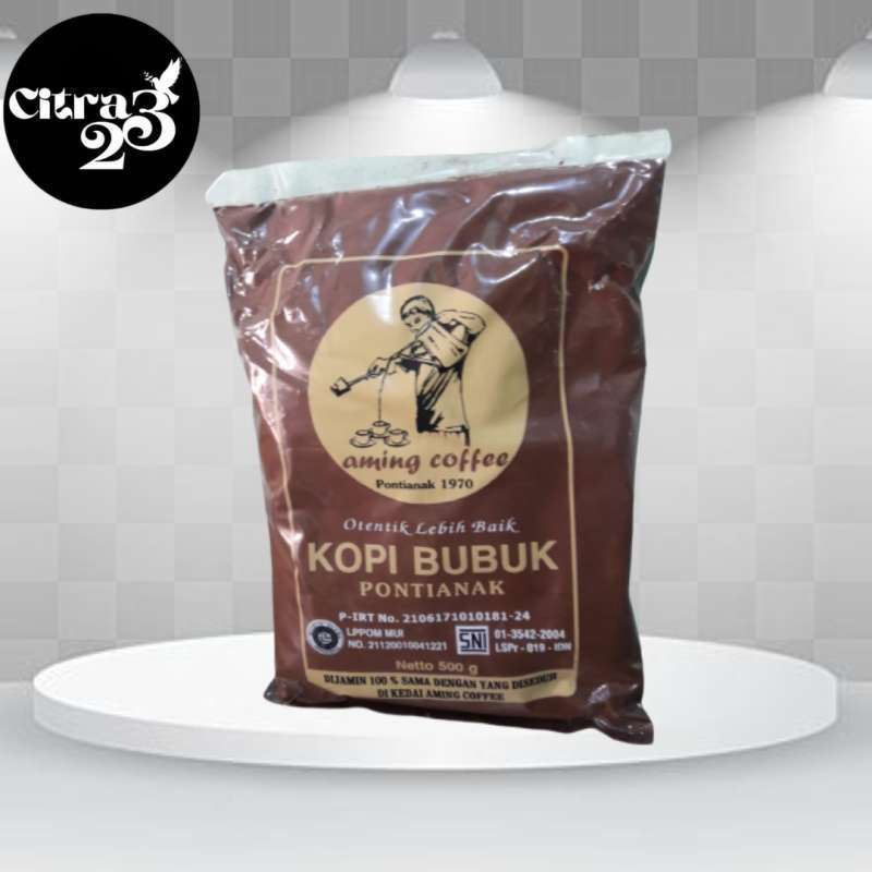 Jual Kopi Bubuk Aming Coffee Asli Pontianak 500gr - Sedap Nikmat!! Di ...