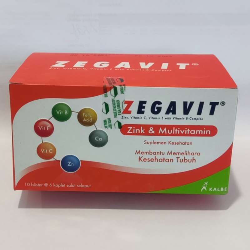 Promo ZEGAVIT Multivitamin dan Zink Diskon 33% di Seller Anes Medika ...