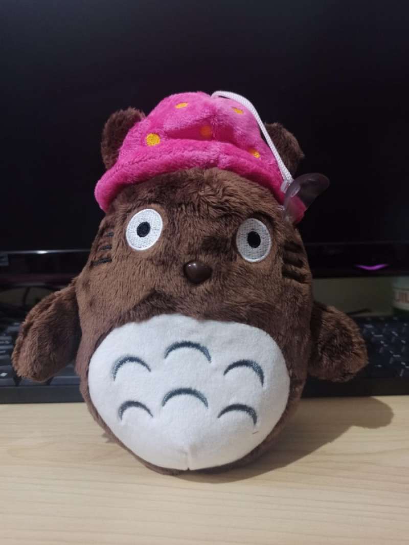 Promo STUDIO GHIBLI BONEKA TOTORO ORIGINAL 20 CM TINGGI - CHOP MOBIL ...
