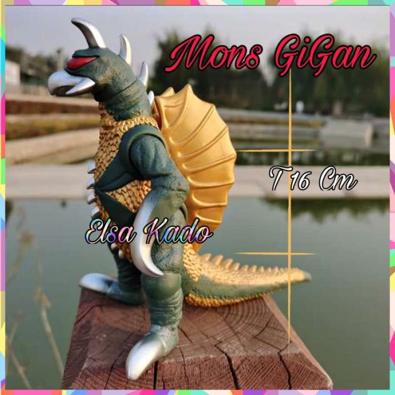 Promo MAINAN MONSTER ULTRAMAN GIGAN KAIJU GODZILLA ACTION FIGURE ...