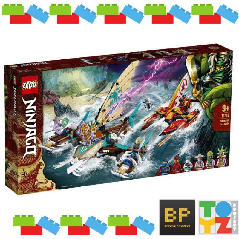 Promo Lego Ninjago 71748 Catamaran Sea Battle Diskon 23% di Seller ...