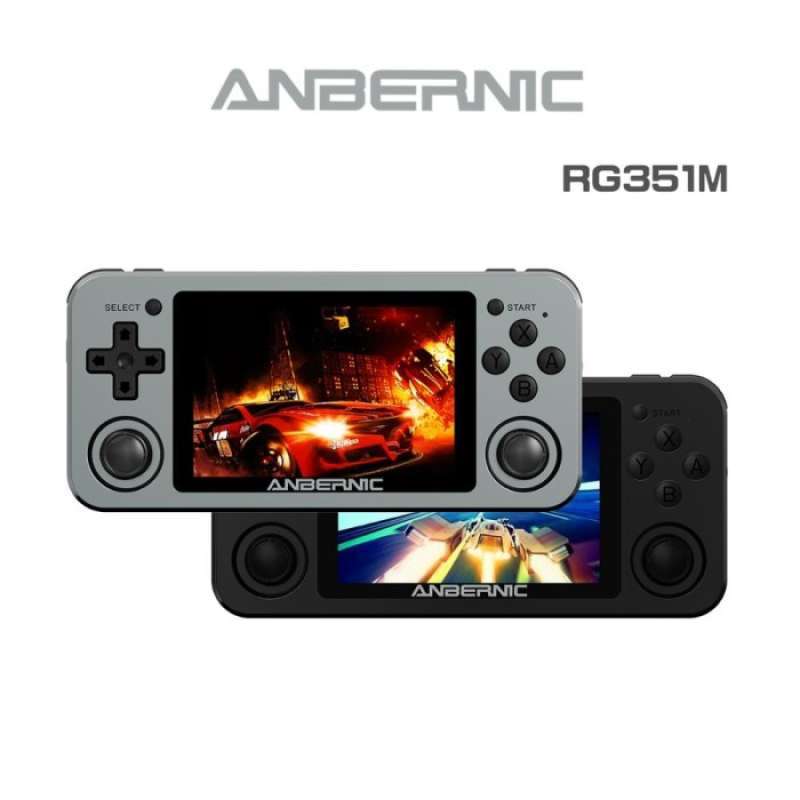 Promo Anbernic Rg351m - Emulator Retro Game Console 64gb 3.5-inch Ips ...