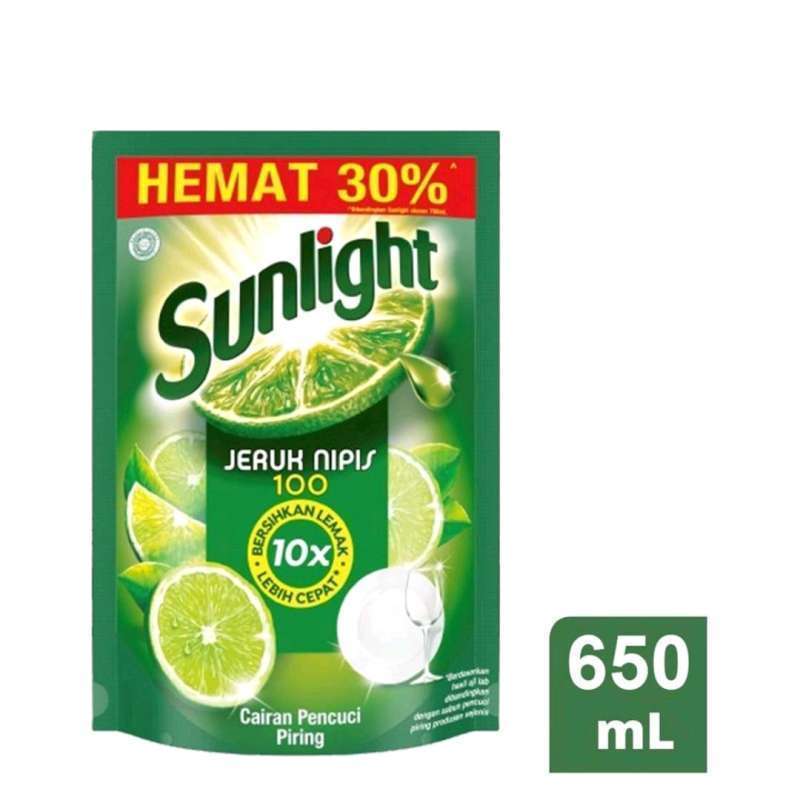 Promo Sunlight 650 ml sabun cuci piring Diskon 17% di Seller TOKO NURUL ...