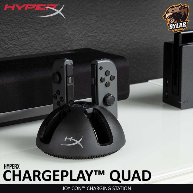 Promo HyperX ChargePlay Quad Joy-Con Charging Station for Nintendo ...
