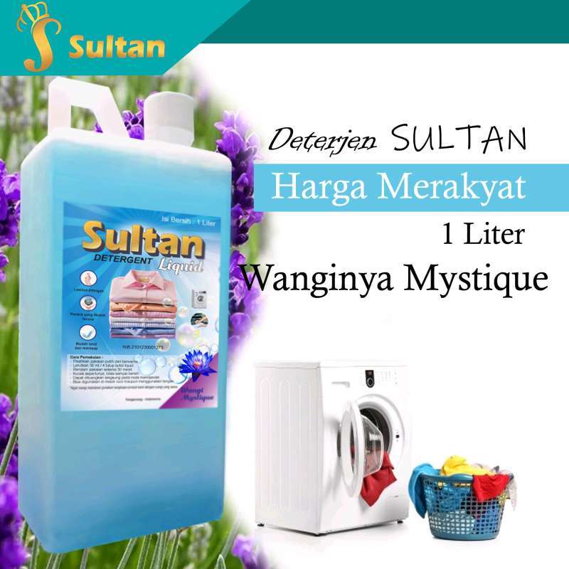 Promo PROMO SULTAN Deterjen Liquid Mystique / mystic Laundry 1 Liter ...