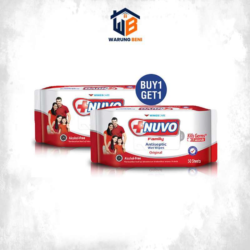 Jual Nuvo Tisu Basah Original 50 Sheets di Seller Warung Beni - Bintaro ...