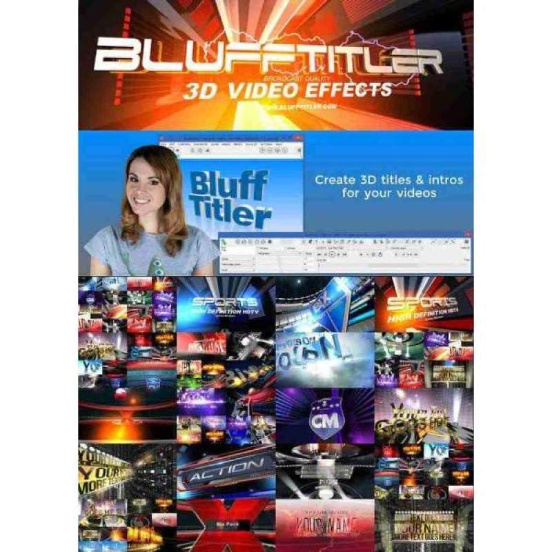 Jual Blufftitler 12 Megapack Full - The Intro Video Maker ( Tutorial ) Di Seller Omsid Computer ...