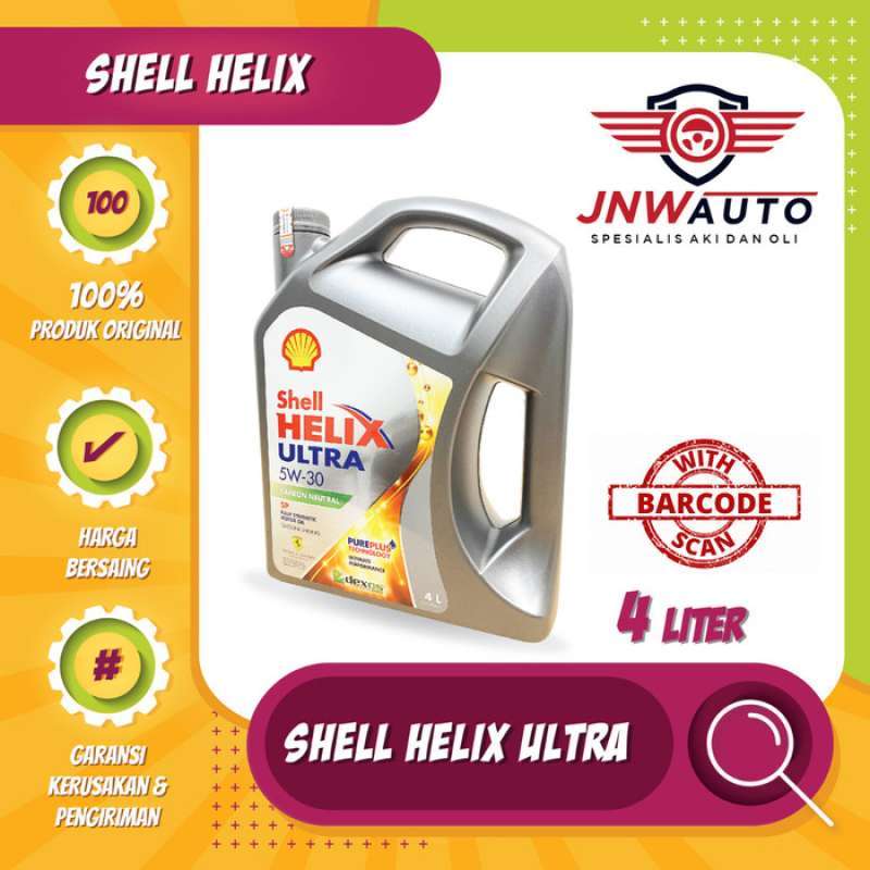 Promo Shell Helix Ultra 5W-30 - 4 Liter Diskon 20% di Seller IsGone ...
