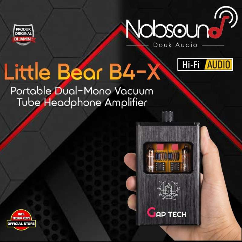 Jual Nobsound Little Bear B4 X / B4x Portable Dual-mono Vacuum Tube Amp Original Di Seller Gap ...
