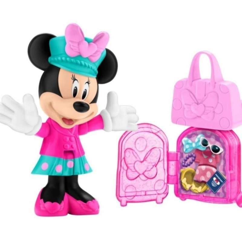 Jual Fisher Price Disney Junior Minnie Mouse Pilot Minnie Figure ...