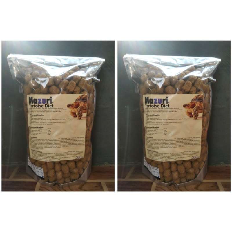 Promo MAZURI TORTOISE FOOD 1KG - MAKANAN KURA DARAT - PELET KURA DARAT ...
