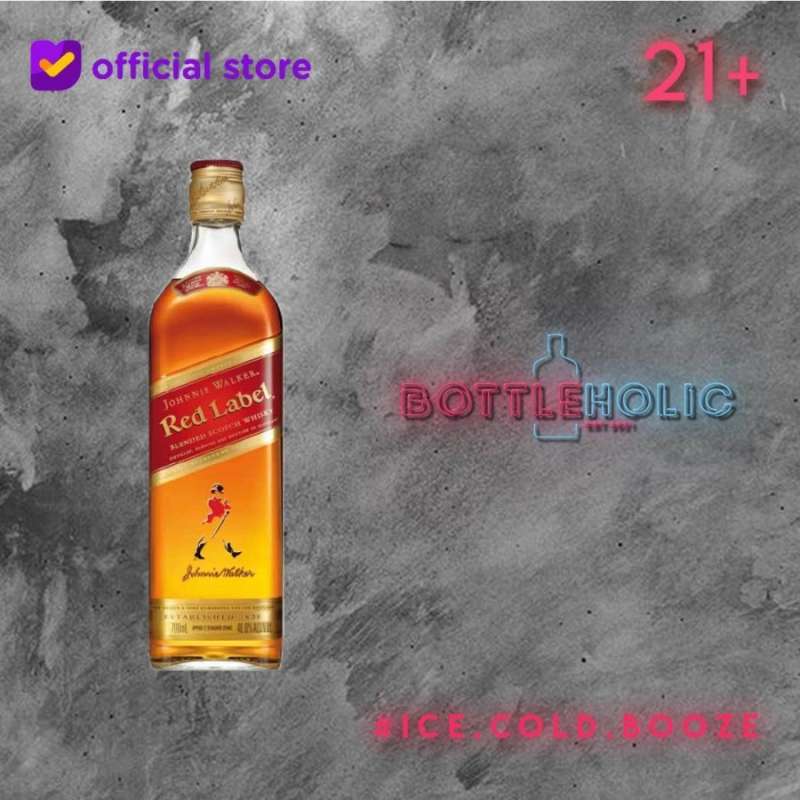 Jual Johnnie Walker Red Label Scotch Whisky 700 ml di Seller ...