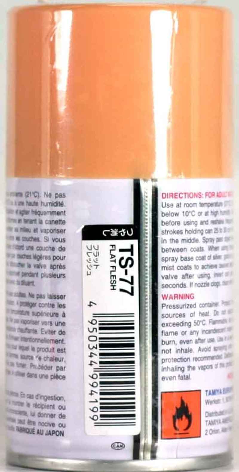 Promo Tamiya TS-77 Flat Flesh - cat Gundam model kit spray can Diskon ...