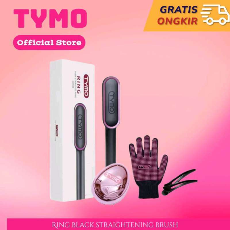 Jual Tymo Ring Black Straightening Comb di Seller PMI Hair and Beauty - Karet Kuningan-2, Kota ...