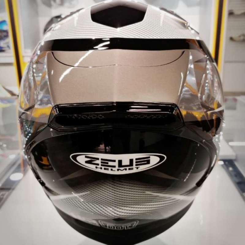 Jual Zeus Zs813 Black An1 Silver | Helm Motor Bikers Full Face Not Kyt ...