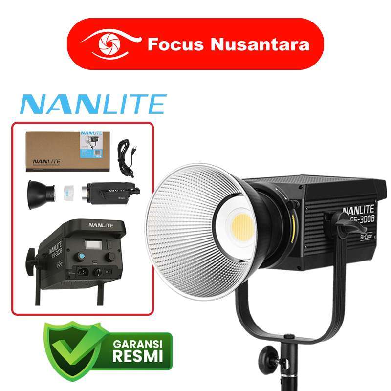 Jual Focus Nusantara - Nanlite Fs-300b Bicolor Led Spotlight Fs 300b - Lampu Studio Lighting ...