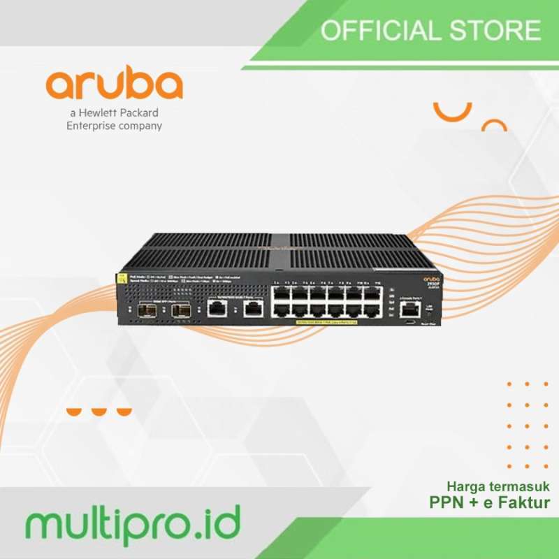 Jual Aruba 2930F 12G PoE+ 2G/2SFP+ Switch JL693A di Seller MULTIPRO.ID ...