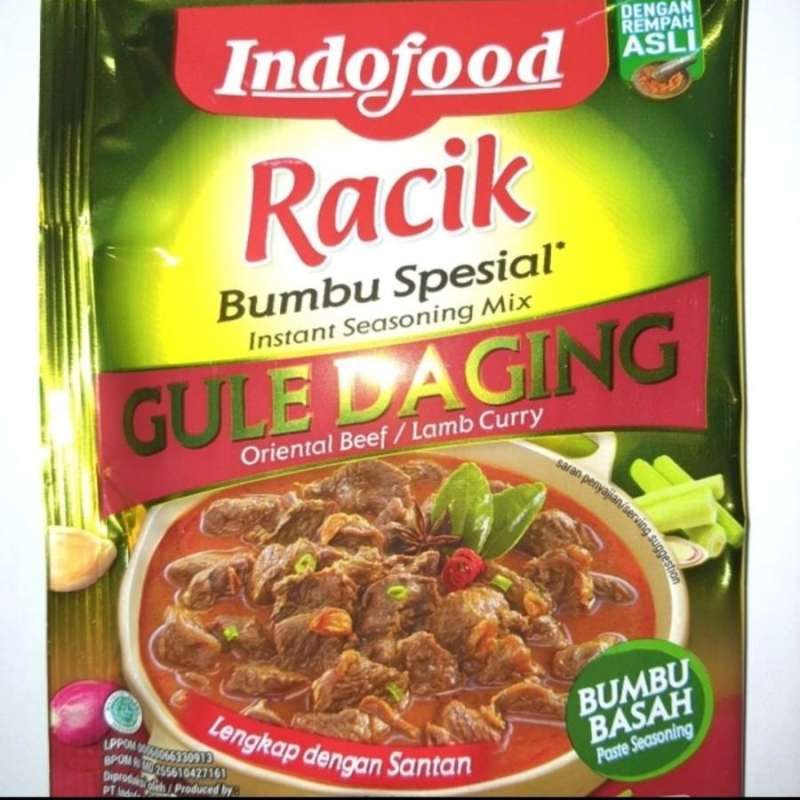 Jual Praktis & Mudah Masak Gule Daging!! Bumbu Masak Instant Dari ...