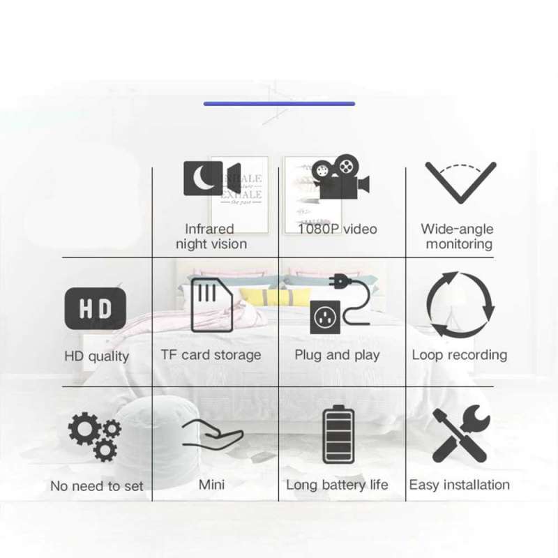 Promo Xd Kamera Cctv Mini Spy Camera Full Hd 1080p - X15 Diskon 60% Di ...