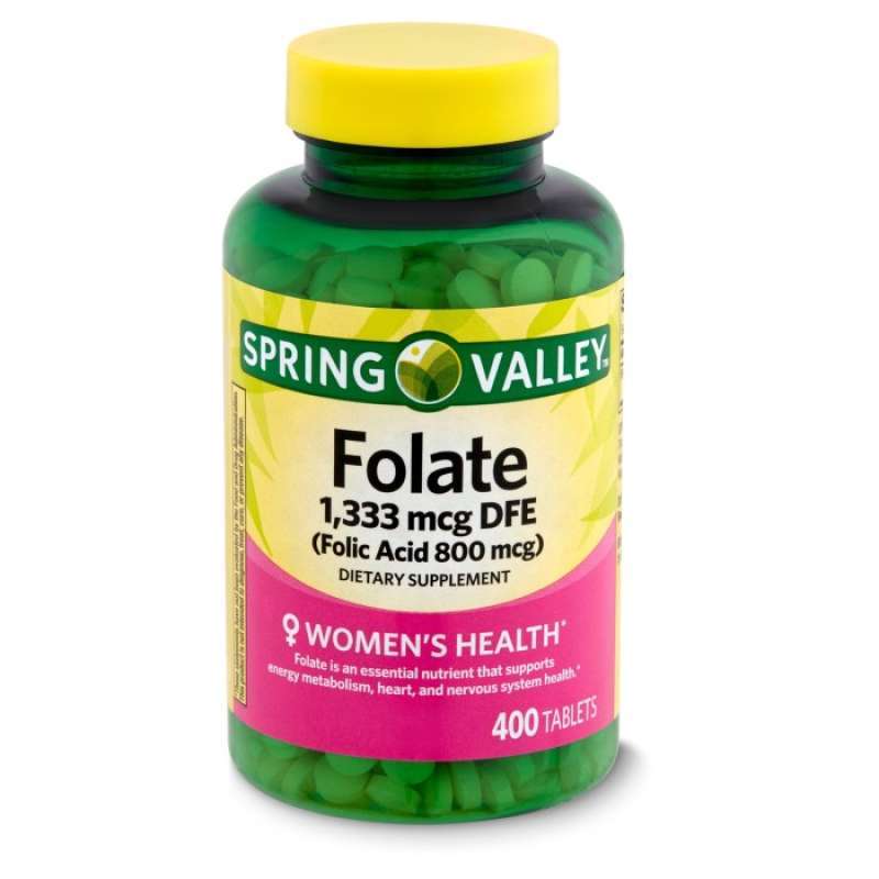 Jual Spring Valley Folate Folic Acid Dietary Supplement Di Seller Anes ...