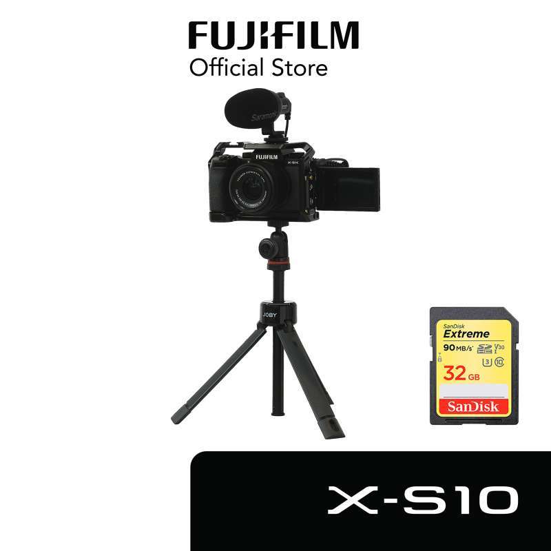 Jual Fujifilm X-s10 Kamera Mirrorless Xs10 - Body Only + Xf35mm F2 R Wr ...