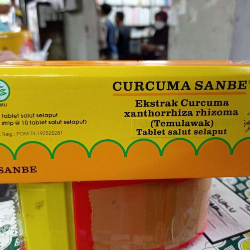 Promo curcuma sanbe box 100 tablet Diskon 33% di Seller Anes Medika ...
