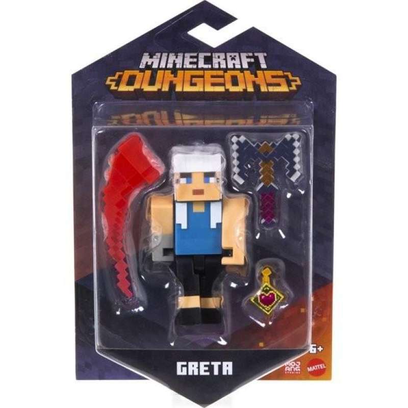 Jual Minecraft Dungeons 3.25-inch Scale Figure with Accessories di ...