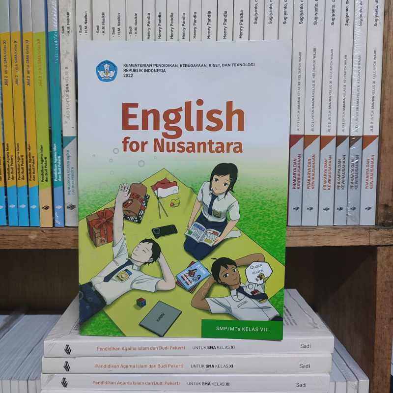 Jual Buku English For Nusantara Kelas 8 2 Smp Kurikulum Merdeka