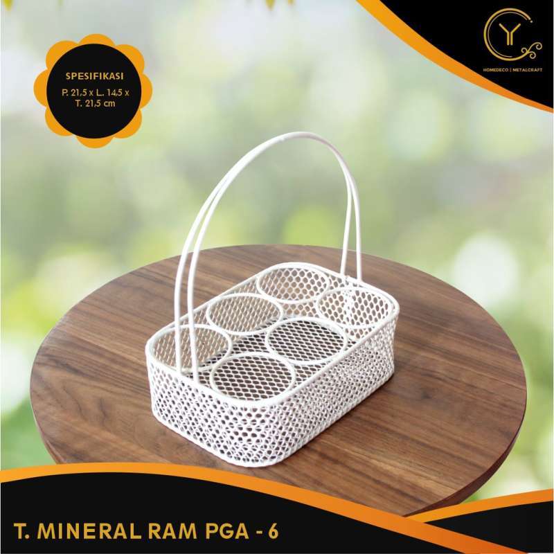 Promo Rak Air Mineral Rak Aqua Pegangan Rak Besi Tempat Mineral ...