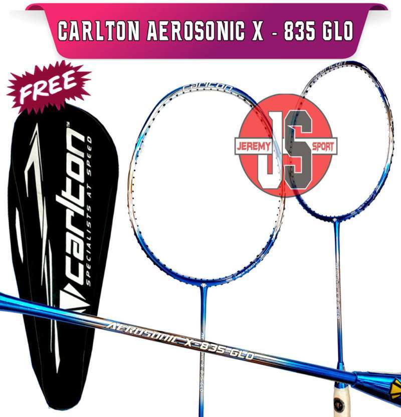 Jual Raket Badminton Carlton Aerosonic X 835 GLO Original di Seller Jeremy Sport - Cipaku, Kota ...