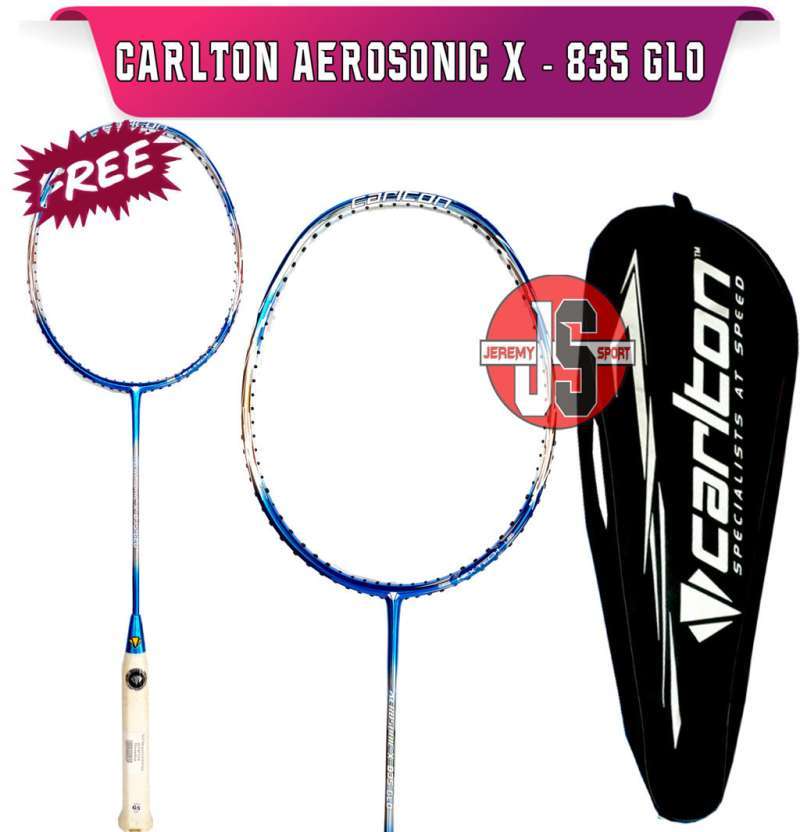 Jual Raket Badminton Carlton Aerosonic X 835 Glo Original Di Seller Jeremy Sport - Cipaku, Kota ...