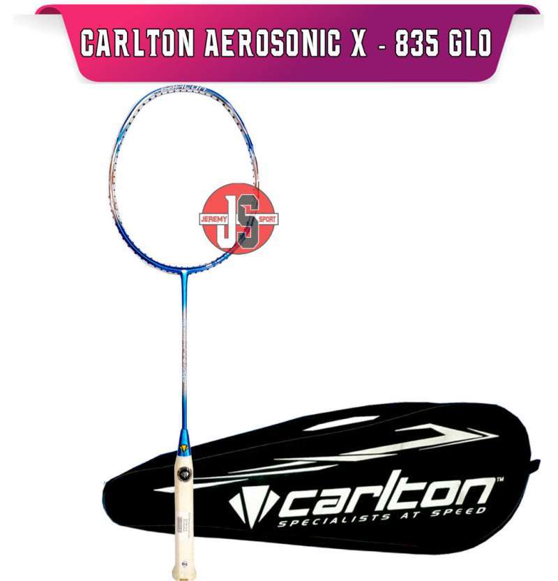 Jual Raket Badminton Carlton Aerosonic X 835 GLO Original di Seller Jeremy Sport - Cipaku, Kota ...