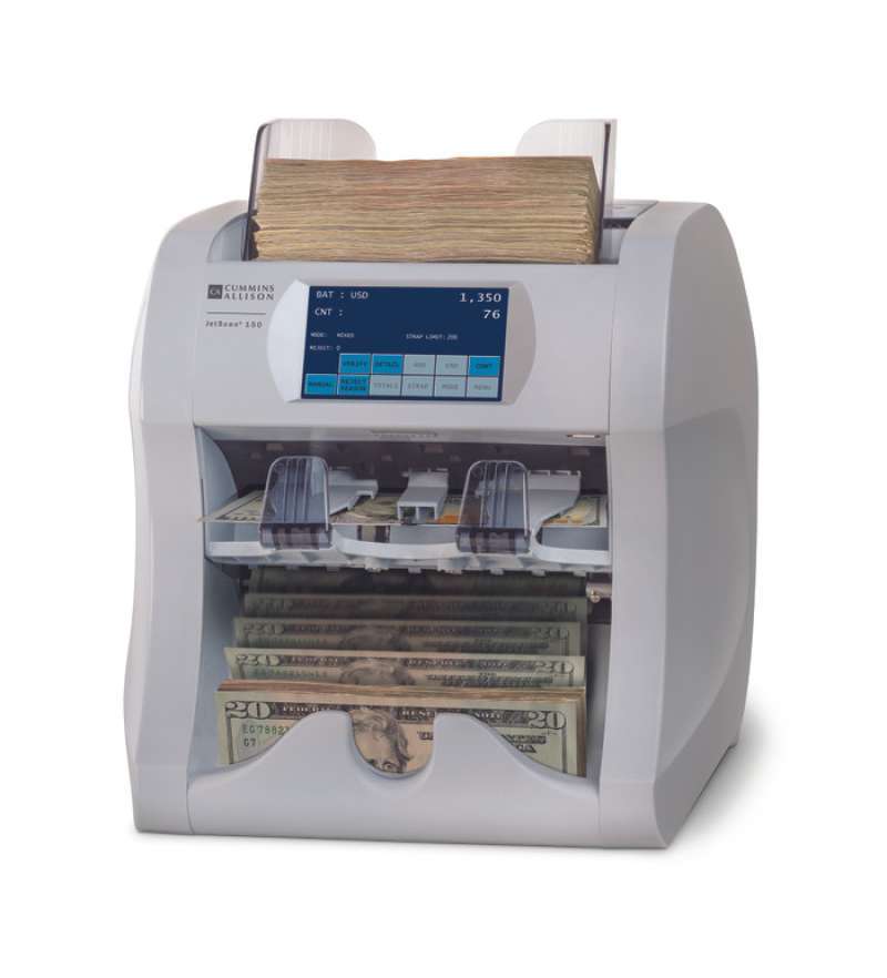 Jual Mesin Hitung & Deteksi & Sortir Uang Cummins Allison Jetscan 150 ...